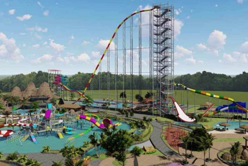 Parque aquático de Sorocaba terá maior toboágua do mundo, com 60 metros ...