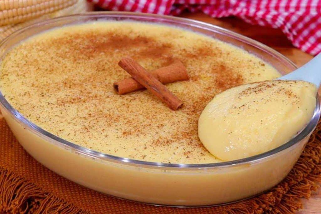 Curau de milho verde mega cremoso e bem fácil de fazer