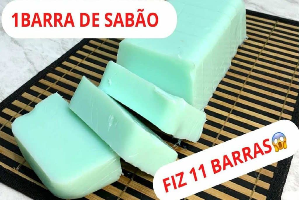 Veja como fazer um sabão em barra que espuma bastante na hora da lavagem
