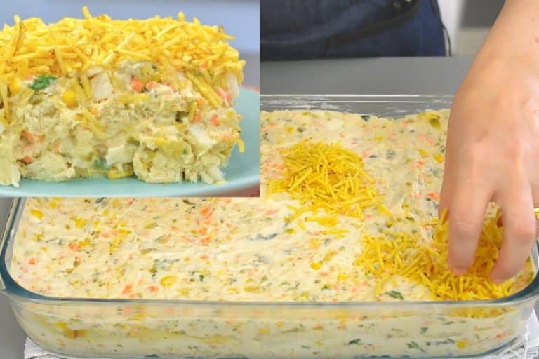 Torta fria de frango daquelas de padaria que fica uma delícia