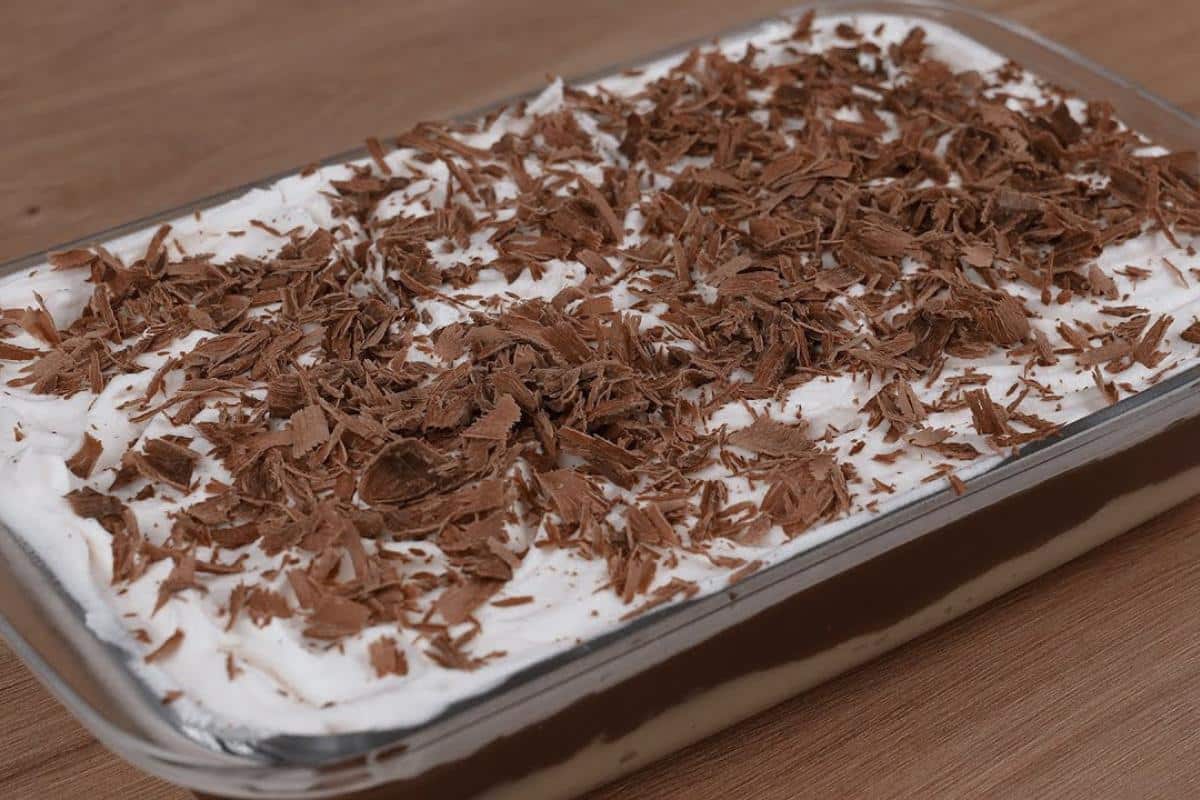 Essa sobremesa marido gelado é uma receita super saborosa, e que você não vai nem acreditar na ...